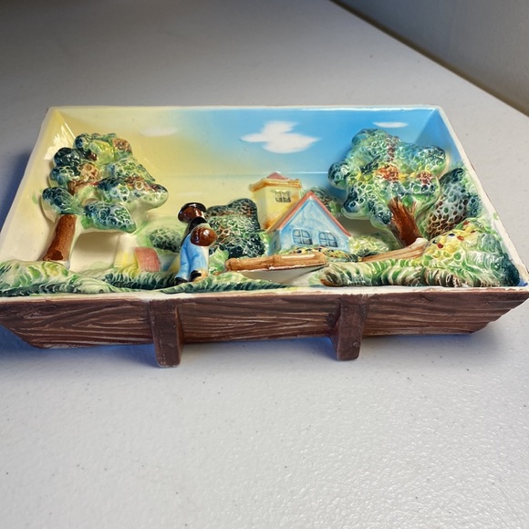 Ucagco | Art | Vintage Ucagco Ceramic Diorama Wall Or Table Decor ...